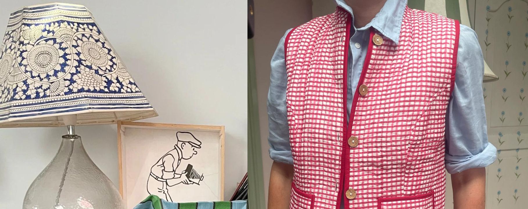 PRINTED GILETS – The Charpoy